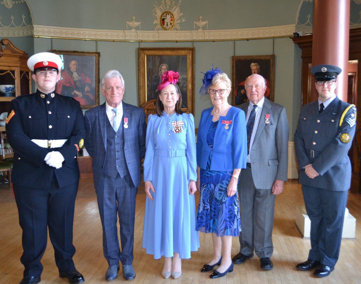 Three Worcestershire residents receive royal honours from regions Lord ...